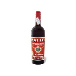 Mattei Le Seul Vrai Cap Corse Aperitif au Quinquina Rouge vegan 15% Vol