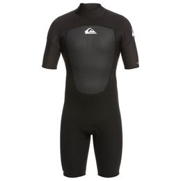 Quiksilver - 2/2 Prologue S/S Springsuit Backzip - Neoprenanzug Gr S - Regular schwarz