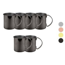 ECHTWERK Moscow Mule Becher Set aus Edelstahl