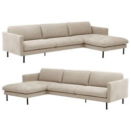 Max Winzer Ecksofa »Nathan«, mit breitem Longchair