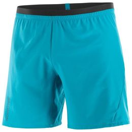 Salomon - Cross 7'' Shorts - Laufshorts Gr S türkis