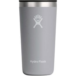 Hydro Flask Coffee-to-go-Becher 12 OZ ALL AROUND TUMBLER, Edelstahl, doppelwandige TempShield™-Vakuumisolierung, 350 ml, grau