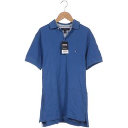 Tommy Hilfiger Herren Poloshirt, blau, Gr. 44