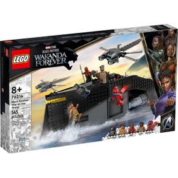 Lego® Konstruktionsspielsteine Lego® Super Heroes 76214 Black Panther: Duell auf dem Wasser