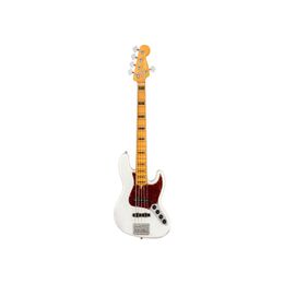 Fender E-Bass, American Ultra Jazz Bass V MN Arctic Pearl