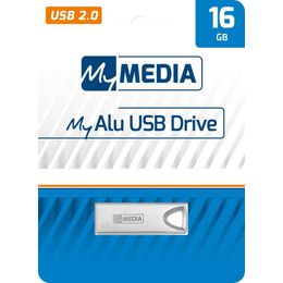 MyMedia MyMedia USB Stick 16GB Speicherstick My Alu silber USB-Stick