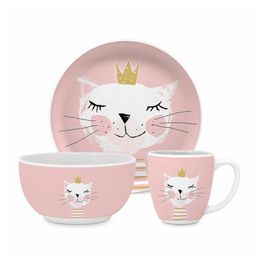 PPD Kindergeschirr-Set Happy Cat Kids Set (3-tlg)