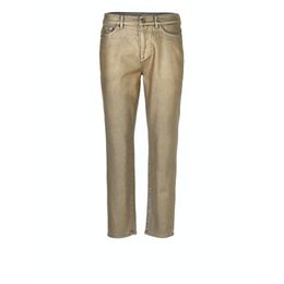 Marc Cain Stretch-Jeans, gelb