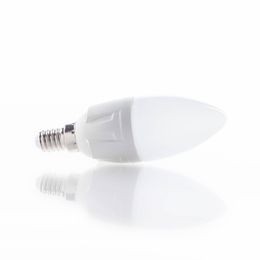 LINDBY E14 4,9W 830 LED-Lampe in Kerzenform warmweiß