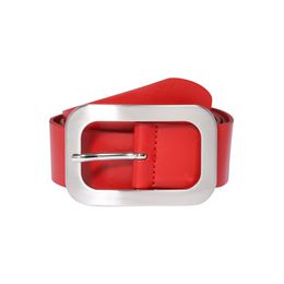 Vanzetti Lederg&uuml;rtel 4.0cm Damen Gr&ouml;&szlig;e 85 rot