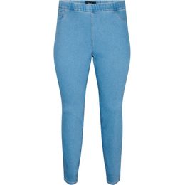 ZIZZI Jeggings Damen Gr&ouml;&szlig;e 38/40 hellblau