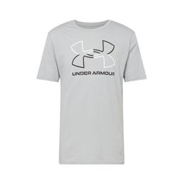 Under Armour Performance Shirt 'FOUNDATION' male size XL Grey / Black / White