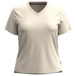 Smartwool - Women's Perfect V-Neck Tee - Merinoshirt Gr S grau