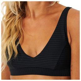 Rip Curl - Women's Premium Surf Deep V - Bikini-Top Gr XS - D-DD schwarz