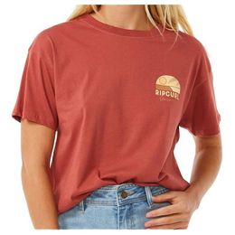 Rip Curl - Women's Line Up Relaxed Tee - T-Shirt Gr S rot