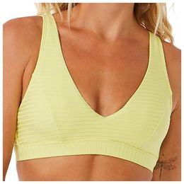 Rip Curl - Women's Premium Surf Deep V - Bikini-Top Gr XS - D-DD orange