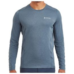 Montane - Dart Long Sleeve T-Shirt - Funktionsshirt Gr S grau/blau