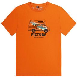 PICTURE - Custom Van Tee - T-Shirt Gr M orange