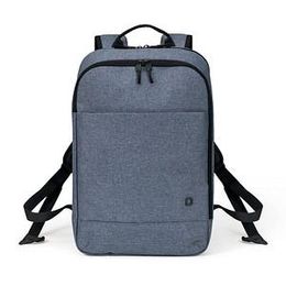 Dicota Laptop-Rucksack Slim Eco MOTION Kunstfaser denim blau bis 39,6 cm (15,6 Zoll)