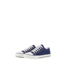 Tom Tailor Damen Basic Sneaker, blau, Uni, Gr. 37