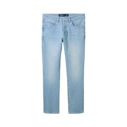 Tom Tailor Herren Josh Regular Slim Jeans mit TENCEL™ Lyocell, blau, Uni, Gr. 34/36