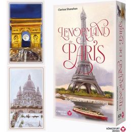 Lenormand de Paris - Eine Reise durch das historische Paris, m. 1 Buch, m. 36 Beilage, 2 Teile, Gebunden