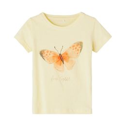 name it - T-Shirt NMFZELINE in double cream, Gr.92