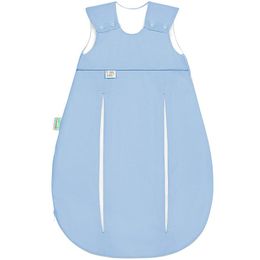 Odenwälder Jersey-Schlafsack BABYNEST® PRIMA KLIMA UNI in sky blue