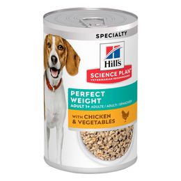 Hill's Hill's Science Plan Hund Perfect Weight Adult Huhn & Gemüse 12x363g