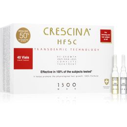 CRESCINA® Crescina Transdermic 1300 Re-Growth and Anti-Hair Loss Pflege zur Förderung des Haarwachstums und gegen Haarausfall für Herren 40x3,5 ml