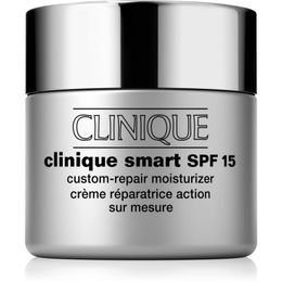 Clinique Clinique Smart™ SPF 15 Custom-Repair Moisturizer feuchtigkeitsspendende Tagescreme gegen Falten für trockene und gemischte Haut SPF 15 75 ml