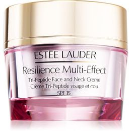 Estée Lauder Estée Lauder Resilience Multi-Effect Tri-Peptide Face and Neck Creme SPF 15 intensiv nährende Creme für normale Haut und Mischhaut SPF 15 50 ml