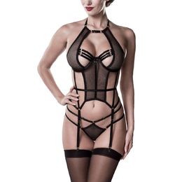 Grey Velvet Erotisches Dessous-Set, 2 Teile