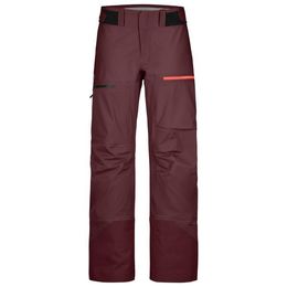 Ortovox - Women's 3L Ravine Shell Pants - Skihose Gr S rot