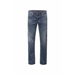 CAMP DAVID Regular-fit-Jeans Münztasche mit Ziernaht, blau