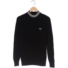 Fred Perry Herren Pullover, schwarz