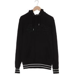 Superdry Herren Kapuzenpullover, schwarz