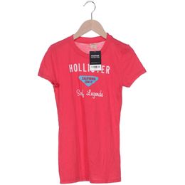 Hollister Damen T-Shirt, pink, Gr. 36