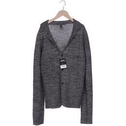 Hannes Roether Herren Strickjacke, grau