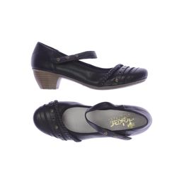 Rieker Damen Pumps, schwarz