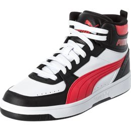 Puma® Rebound Sneaker "Joy", Lederoptik, High-Top, für Herren, rot, 40.5