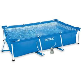 Intex Pool Pool rechteckig inkl. Filterpumpe 300 x 200 x 75 cm