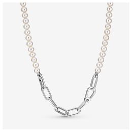 Pandora Perlenkette Me 399658C01 Halskette Damen Süßwasserzuchtperlen Sterling-Silber 45