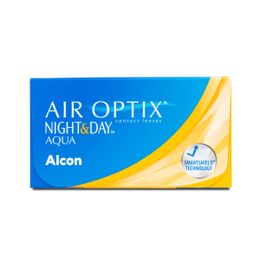 Alcon AIR OPTIX Night & Day AQUA (3er Packung) Monatslinsen (-1 dpt & BC 8.6)