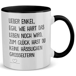 22Feels Tasse Enkel Geschenk 18. Geburtstag Abi Weihnachten Jungs Haferl Mann Teen