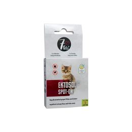 7Pets Zeckenschutzmittel Ektosol EC Spot-On für Katzen