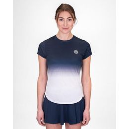 BIDI BADU Tennisshirt Crew Tennisshirt für Damen in dunkelblau