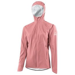 Löffler Löffler - Women's Hooded Jacket WPM Pocket - Fahrradjacke Gr 38 rosa