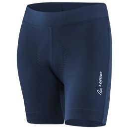 Löffler Löffler - Women's Bike-Hose Tour Extrakurz - Radhose Gr 34 blau