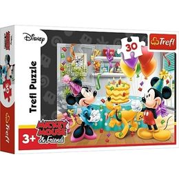 Trefl Geburtstagsfeier Mickey & Minnie (Kinderpuzzle)